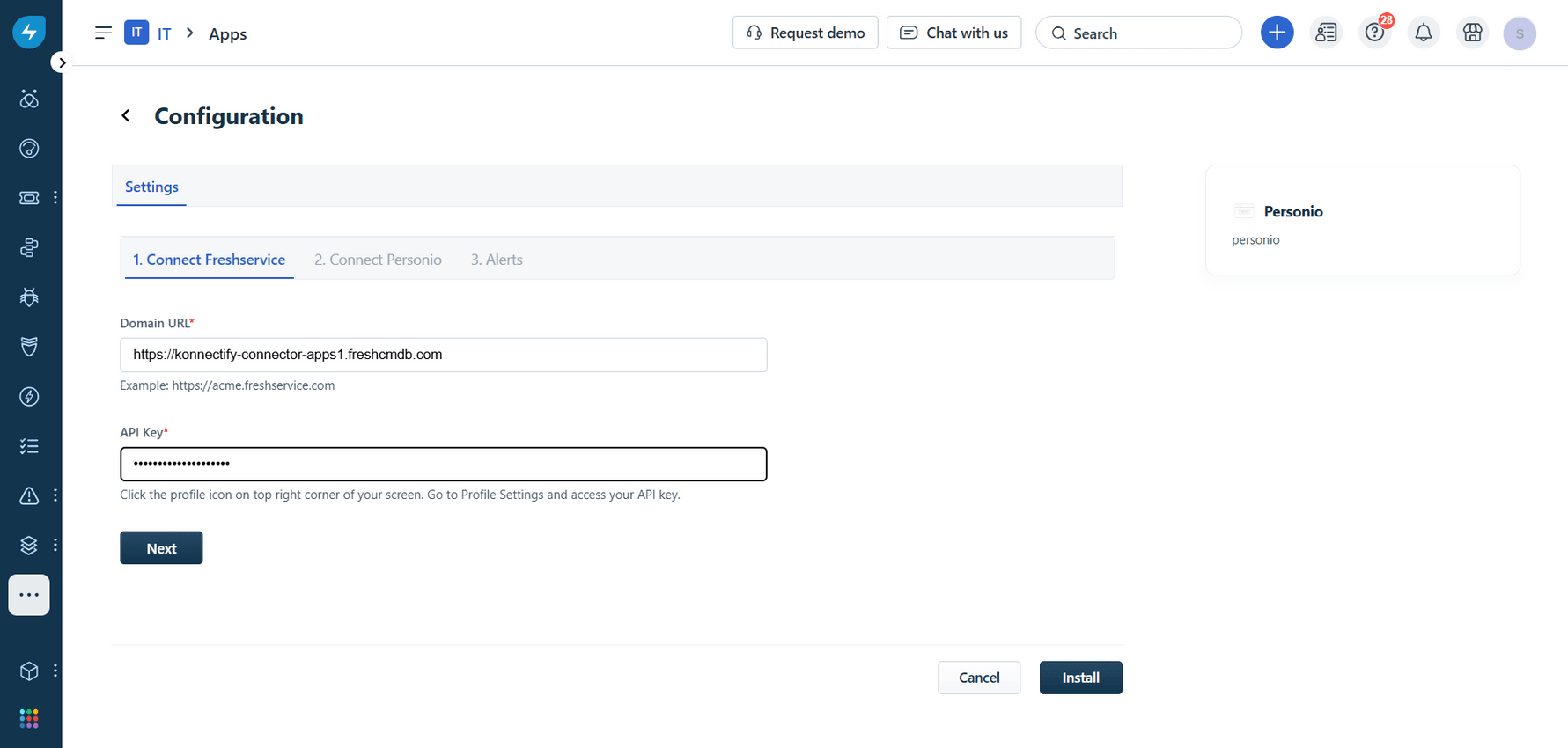 Freshservice Lever Connector App Integration | Freshworks Marketplace
