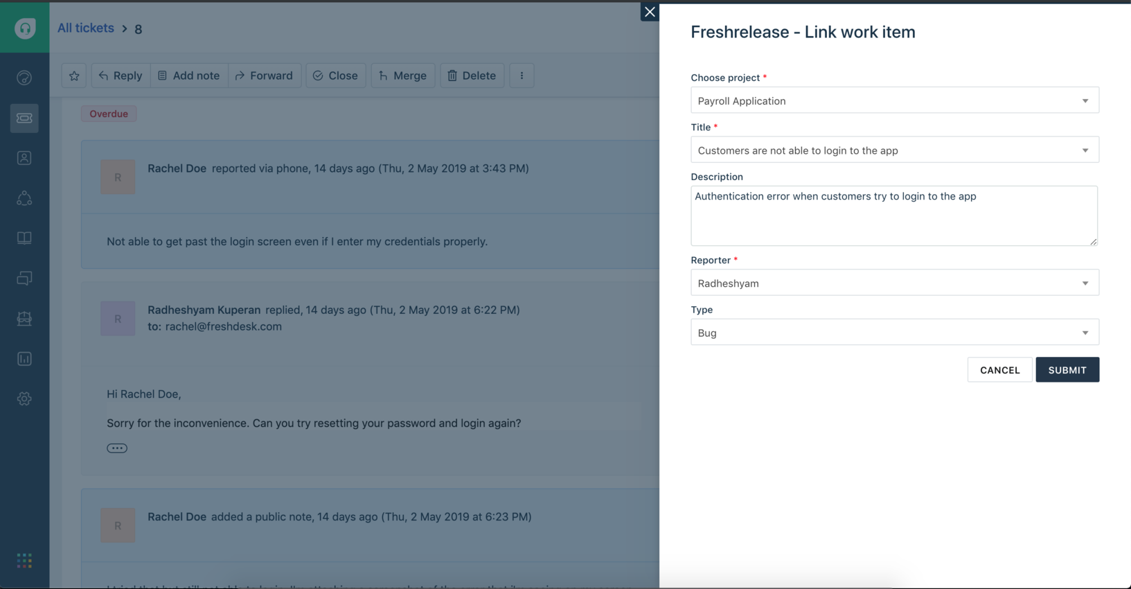 Freshworks Freshrelease Integration | Freshworks Marketplace