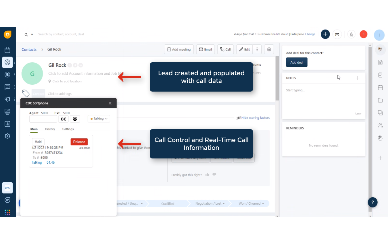 Freshworks CDC Software Nokia CTI Integration | Freshworks Marketplace